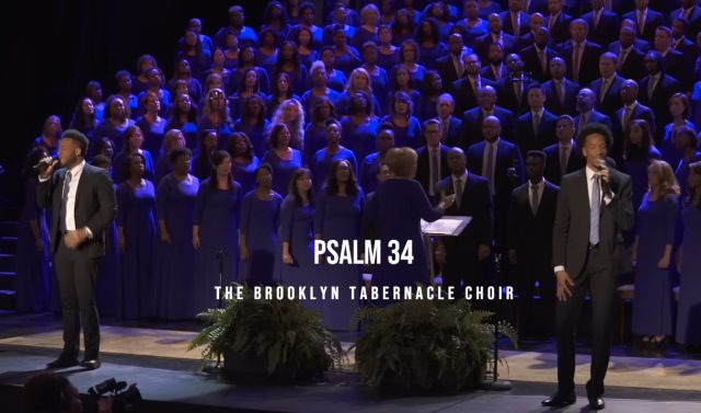 Awesome Hymn "Psalm 34" Performed Live by The Brooklyn Tabernacle Choir
